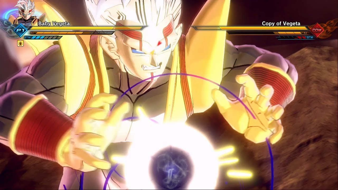 [Xenoverse 2] B. Vegeta Transformation: Baby Vegeta vs Copy Vegeta ...