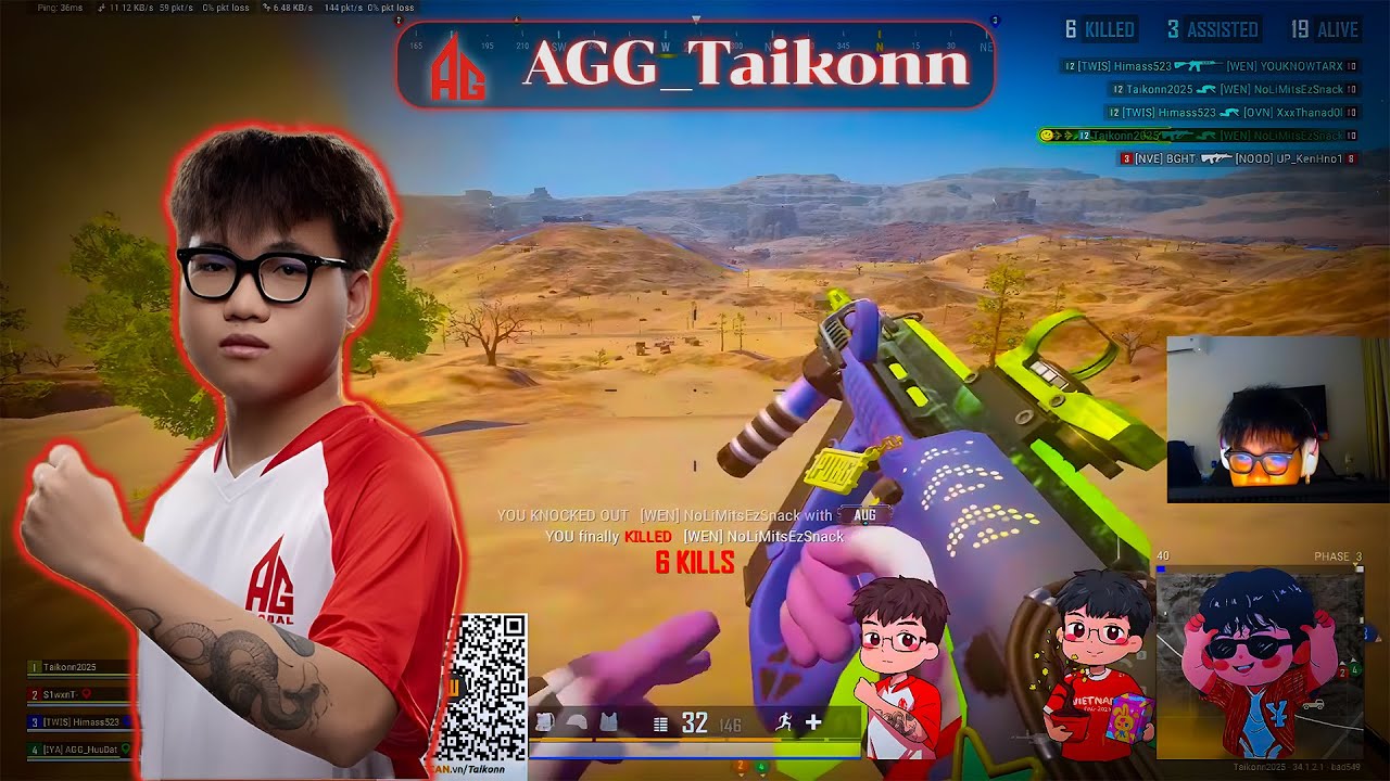 AGG_Taikonn#17 | FPP SQUAD RANKED | PUBG Pro-Player - YouTube