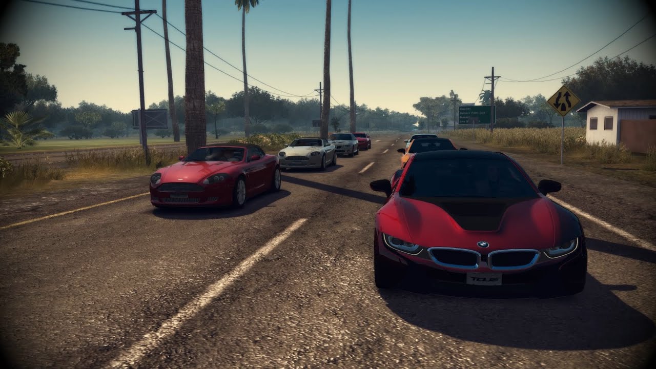 TDU2-RS BMW i8 Race 2 - YouTube