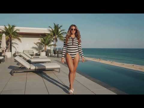 FemmeLuxe Striped Bodysuit | Stylish Women's Fashion Outfit