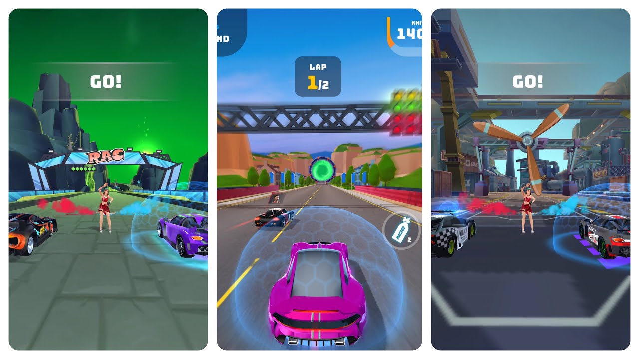 Boss Fight Race Master 3D Level 1728 vs Car Racing 3D Racer Master ...