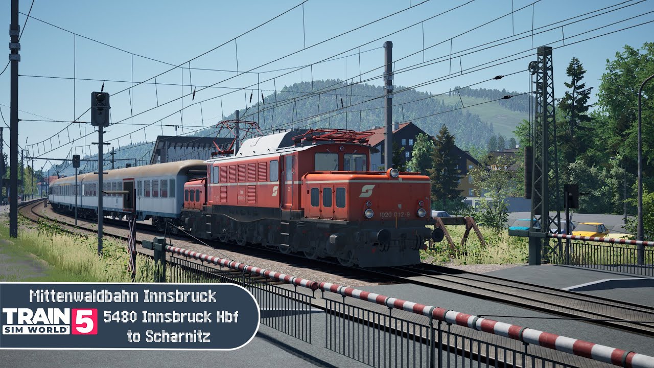 Train Sim World 5 - Mittenwaldbahn Innsbruck - 5480 Innsbruck Hbf to ...