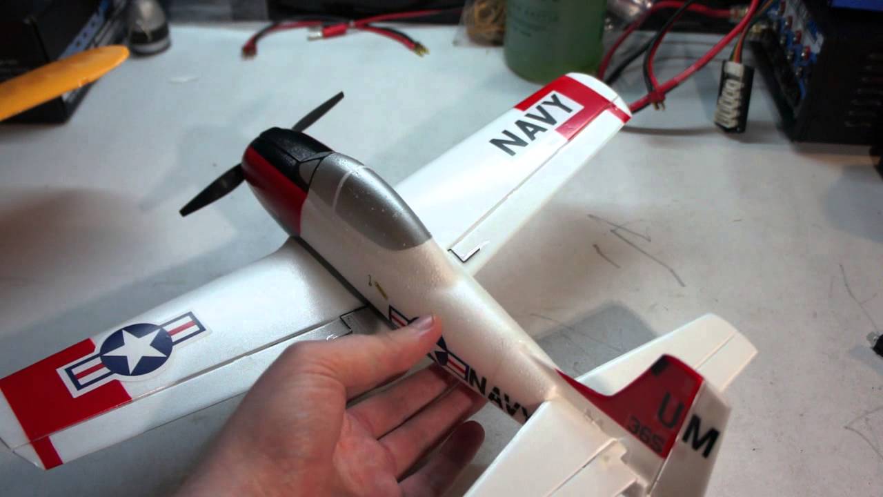 Parkzone Ultra Micro T-28 Trojan thoughts review! - YouTube