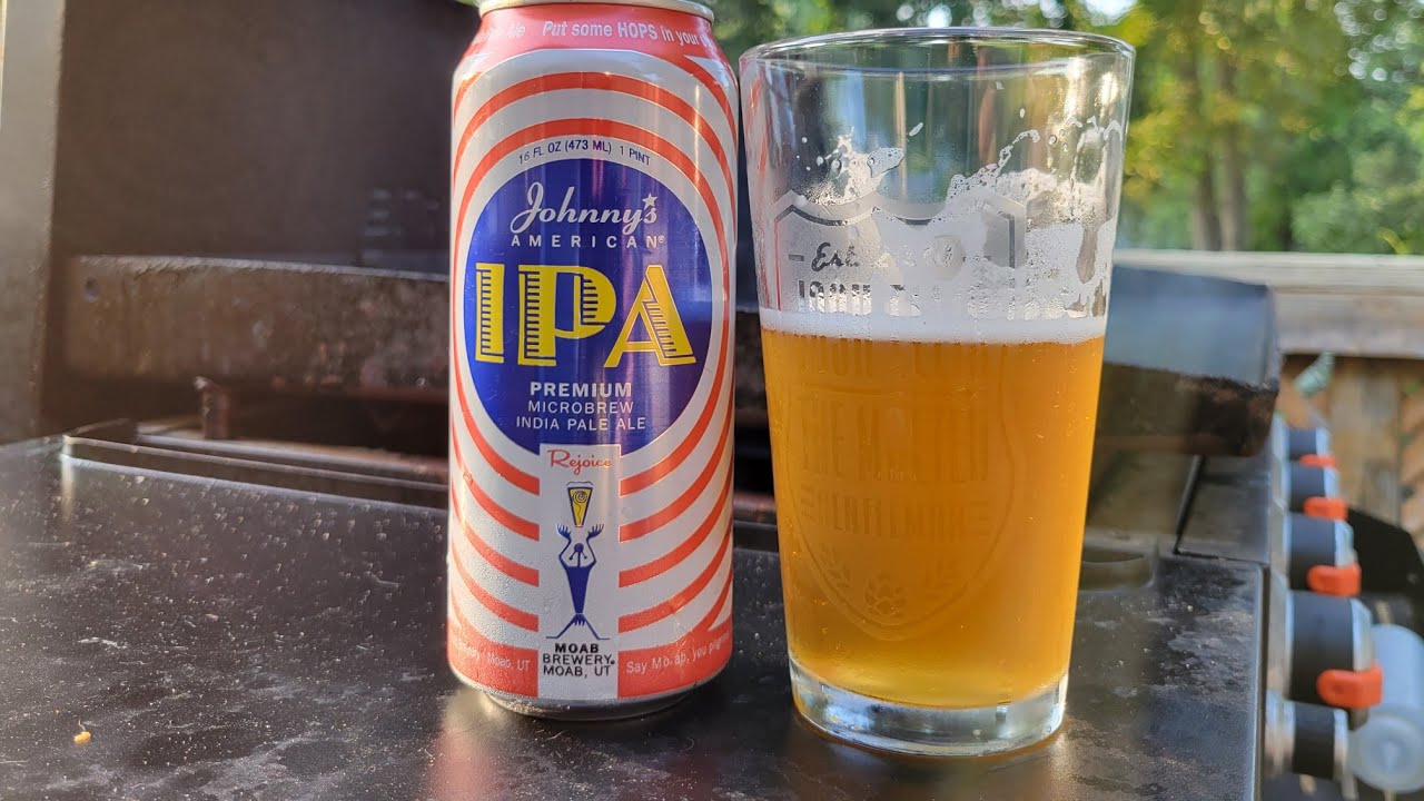 Johnny's American IPA Review// The Malted Gentleman// Moab Brewing ...