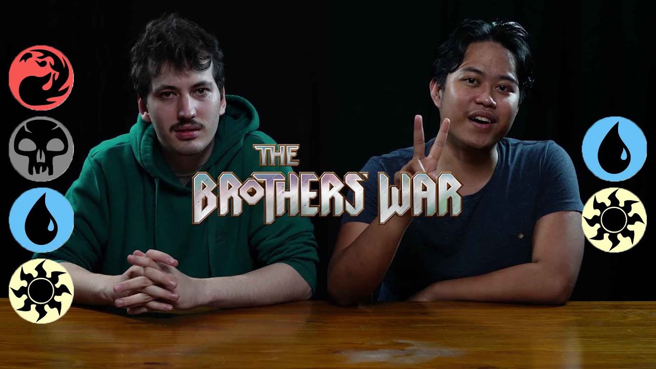 Magic the Gathering: Brothers War - Sealed Standard Format Game 1 - YouTube