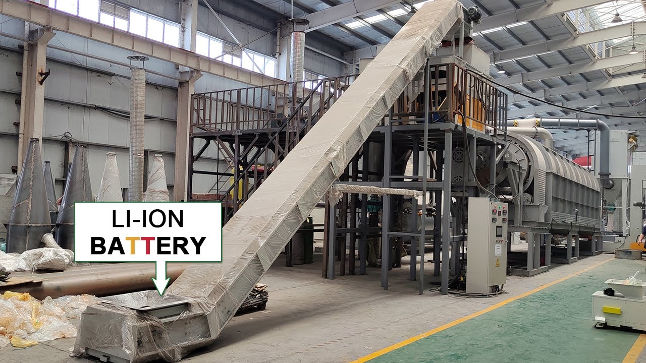 Recycling of Discarded Lithium-ion Batteries (LiB) - Pyrolysis Process ...