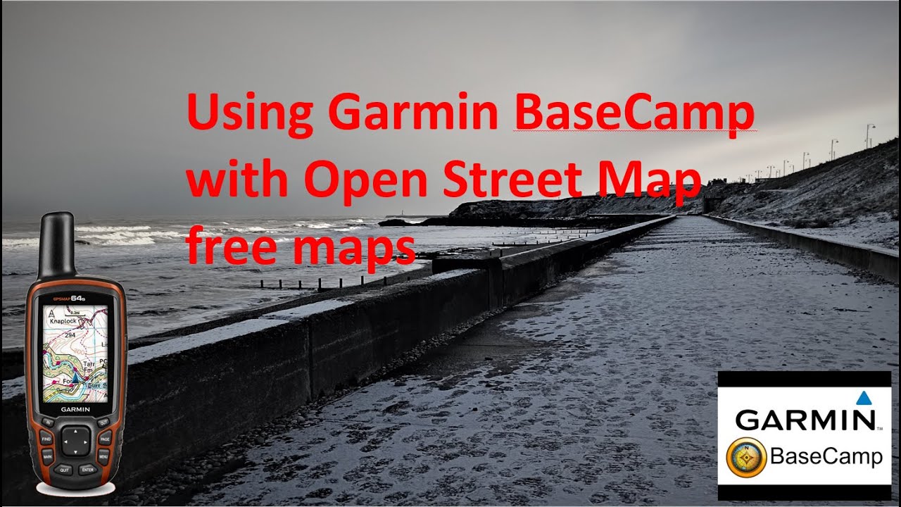 Using Garmin Base Camp and Open Street Map to plan walks - YouTube