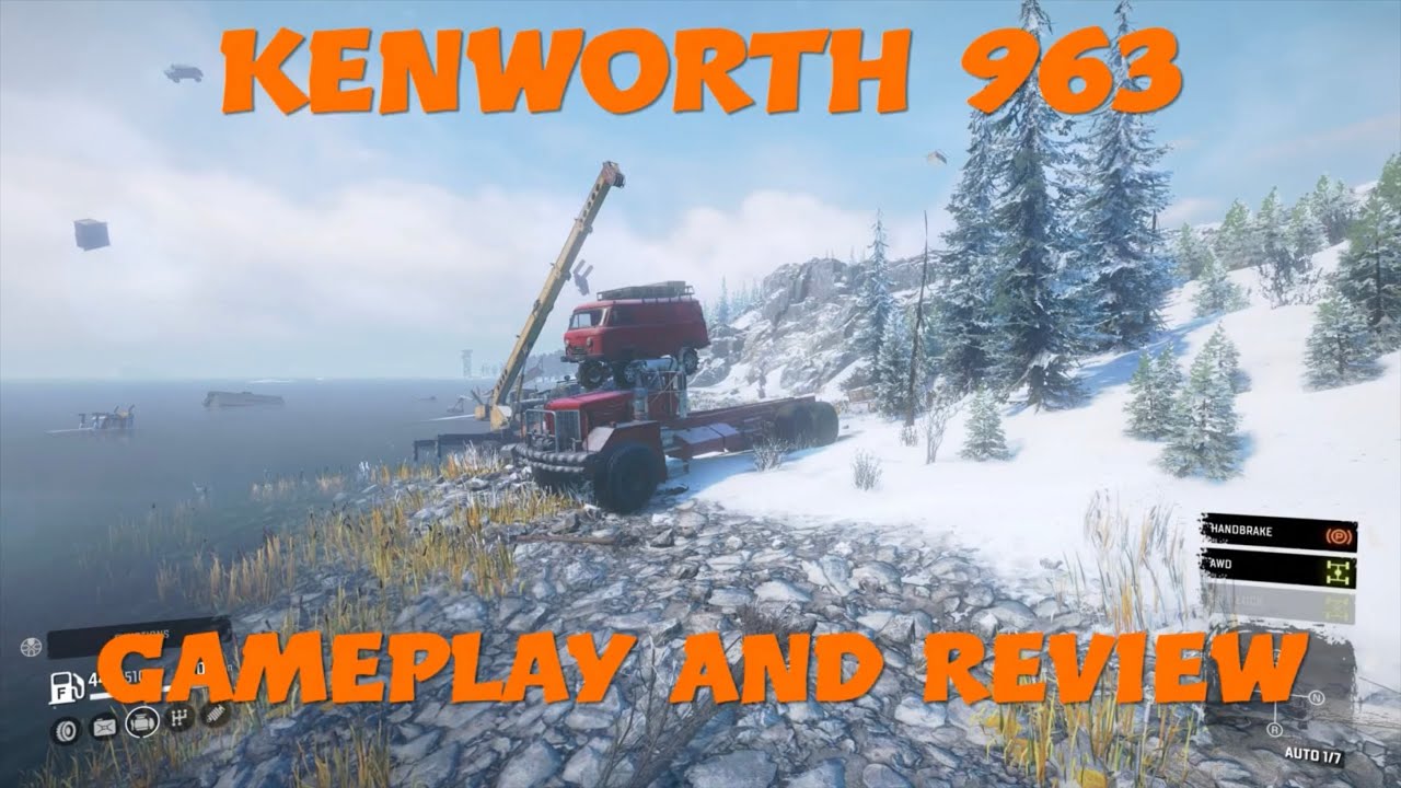 SnowRunner Kenworth 963 Gameplay And Review - YouTube