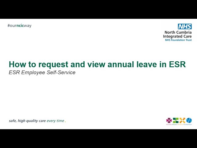 Nhs Annual Leave Request Policy - Infoupdate.org