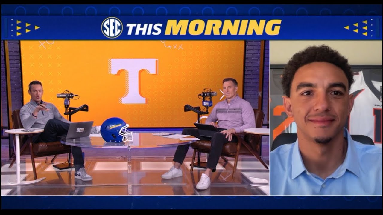 Jarrett Guarantano on SEC This Morning on the ESPN SEC Network with ...
