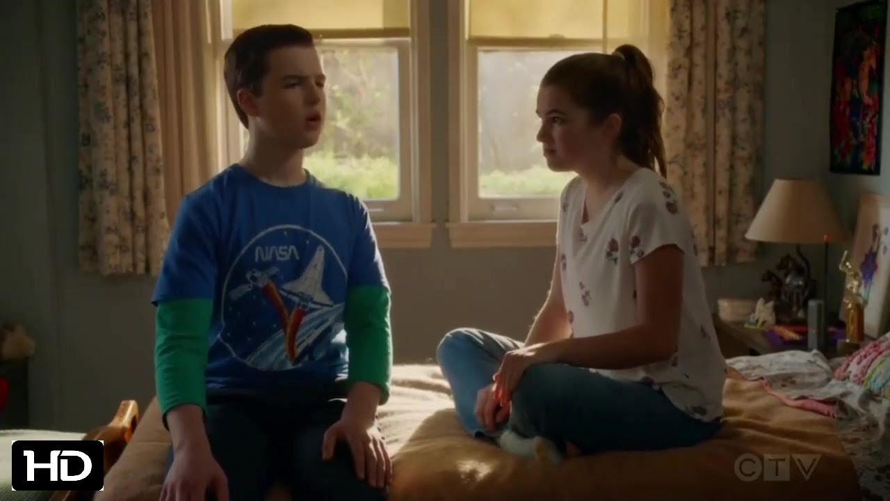 Sheldon helps Missy while she is grounded Scenes (Part 2/2) / Young ...