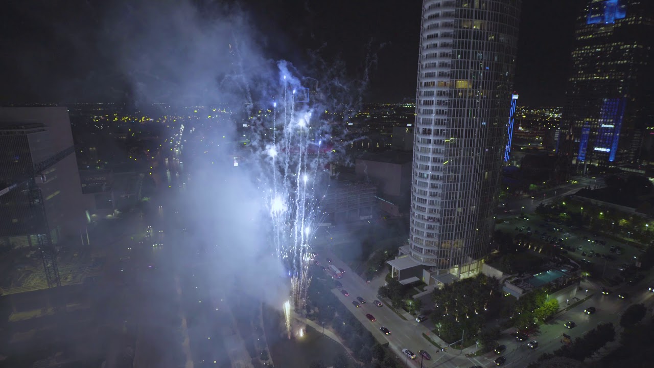 Bud Light Party Pyrotechnics - YouTube