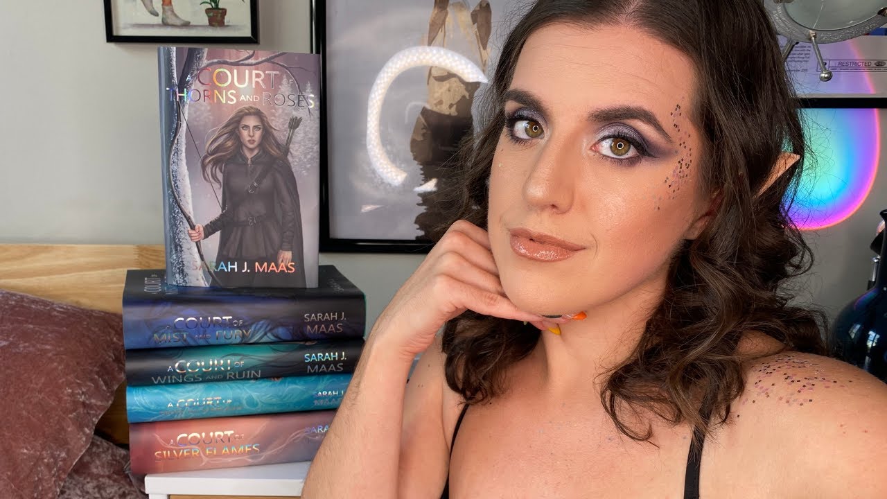 ACOTAR Night Court Inspired High Fae Look! - YouTube