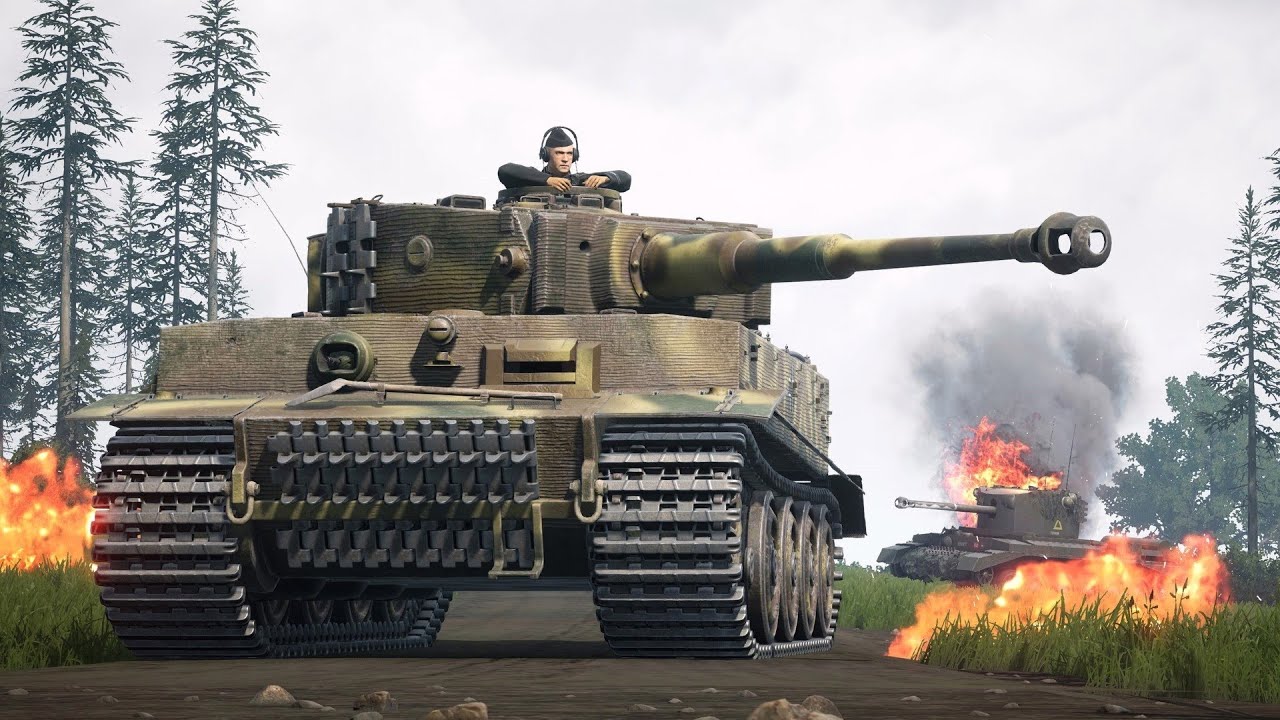 Squad 44 - Tiger Tank Fights to the Bitter End - 4K - YouTube