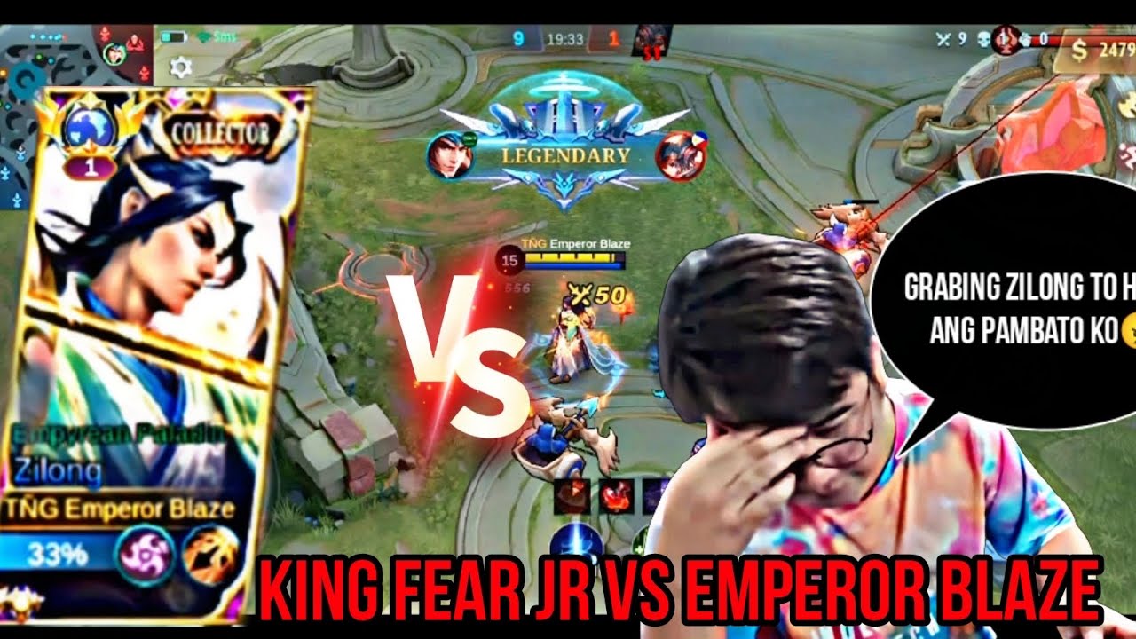 King fear supporter vs Spectre Zilong thamuz kneel down my zilong 😳 ...