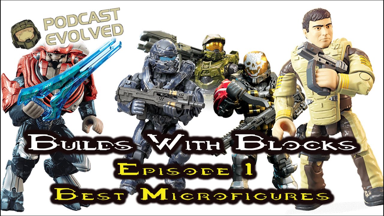 Best Halo Micro Action Figures that are Official Characters: Builds ...