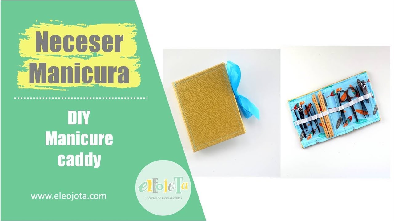 DIY neceser de manicura - YouTube