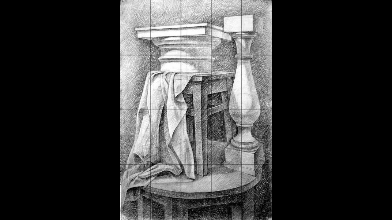 How To Draw A Pencil Sketch Easily || How To Draw Outline Line || Art ...