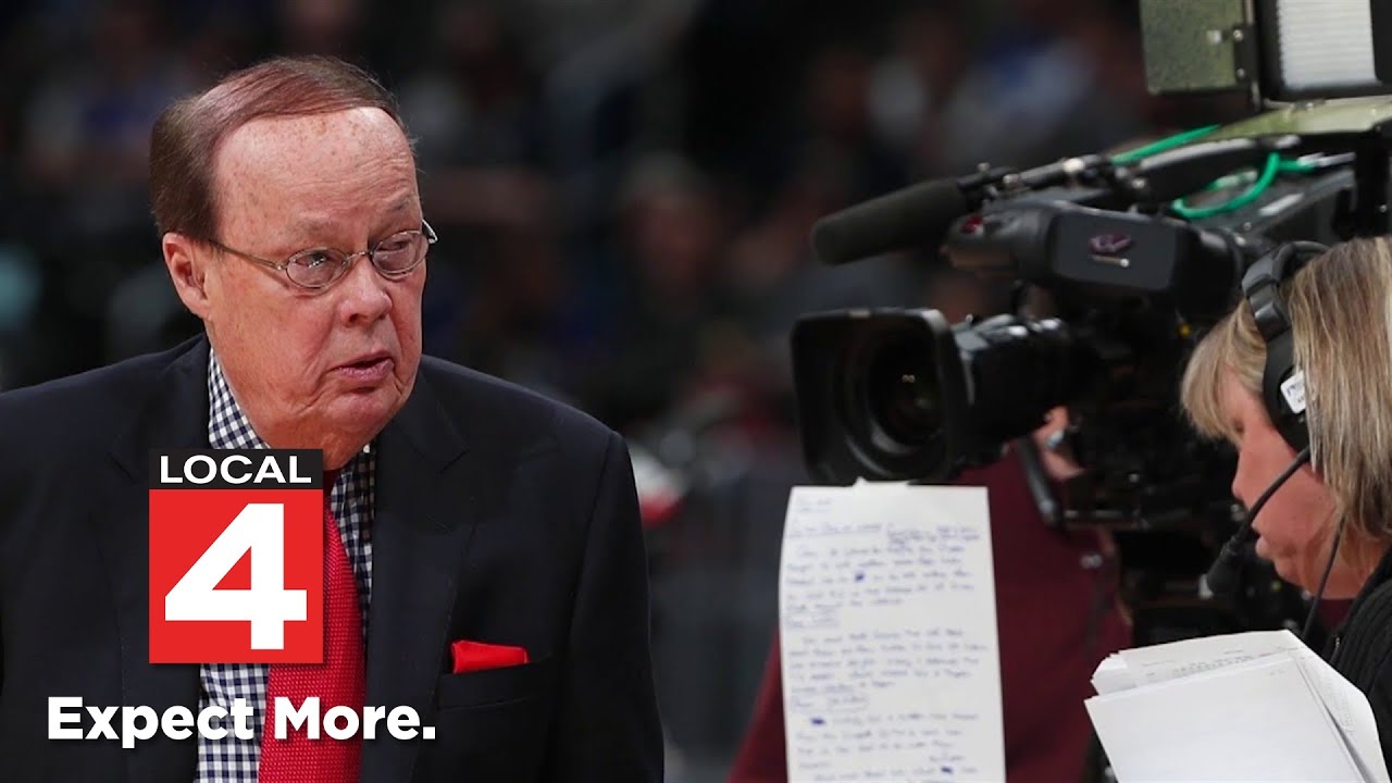 Pistons honor legendary broadcaster George Blaha in his 50th season ...