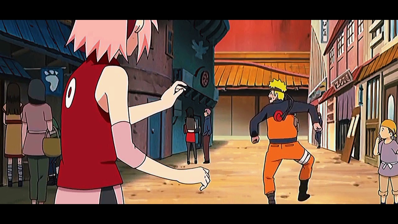 Naruto characters cool walking - YouTube