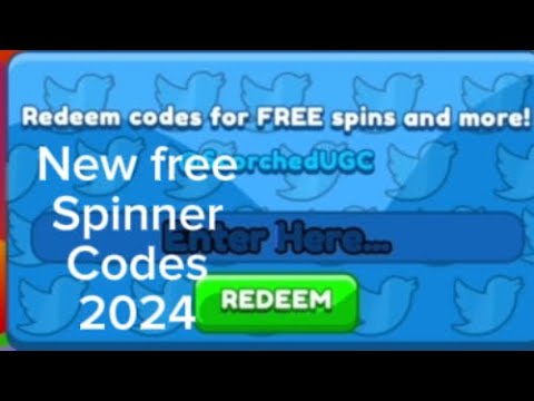 New free ugc spinner codes 2024 l Roblox - YouTube