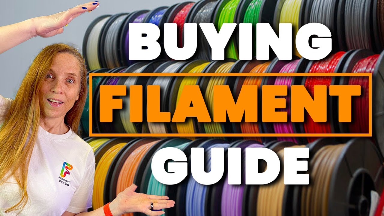 Ultimate Filament Buying guide for those new to 3D printing - YouTube