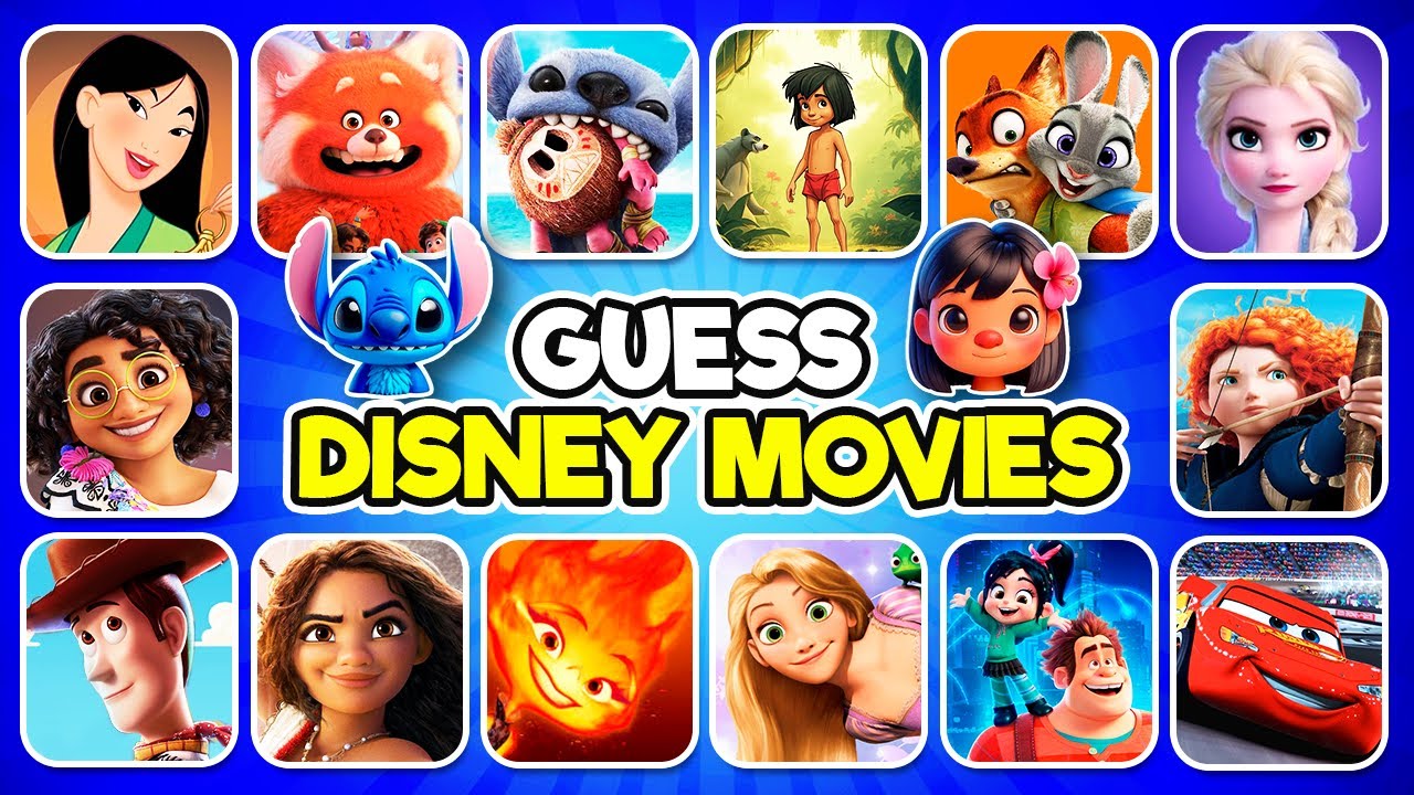 Guess the DISNEY MOVIE by the SONG 🎵 Lilo & Stitch, Encanto, Frozen and ...
