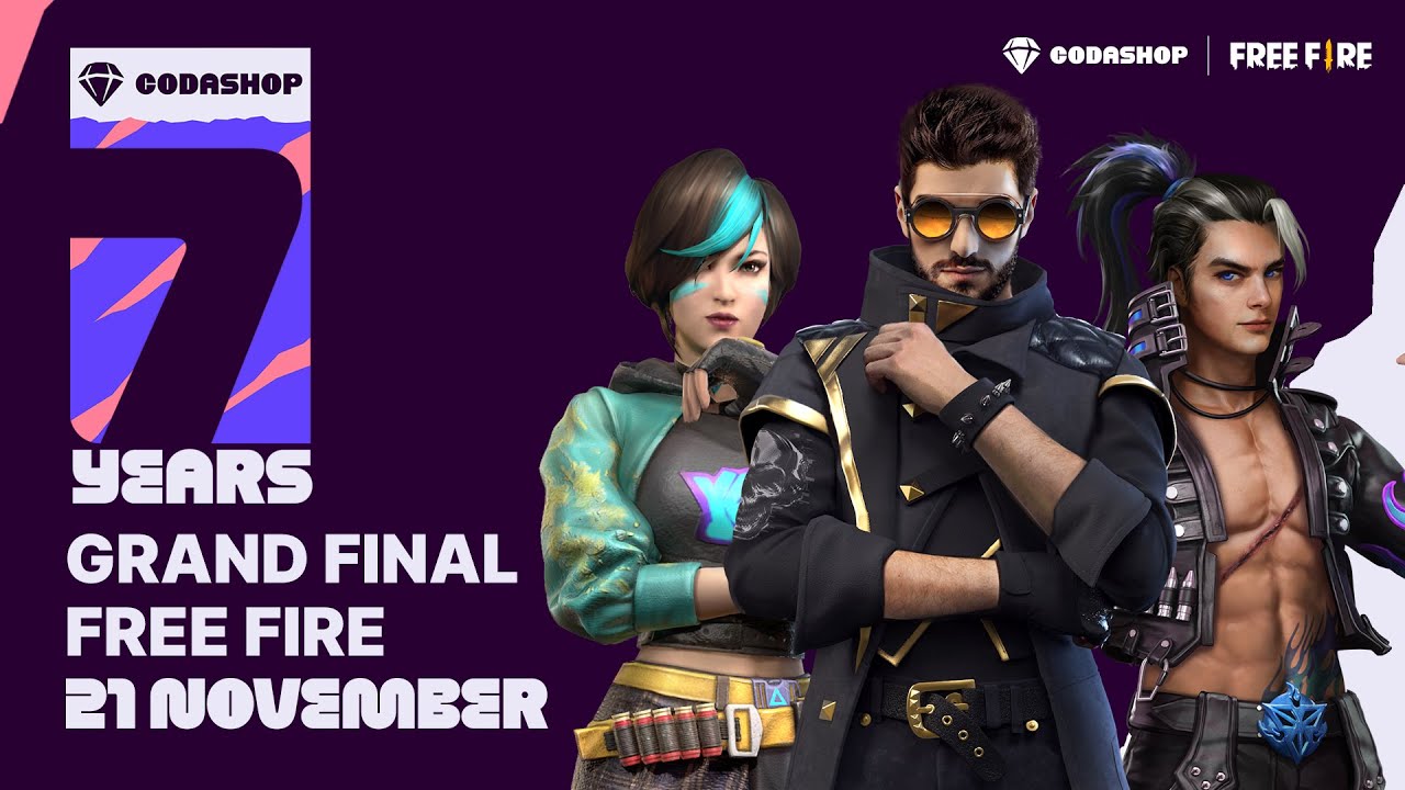 Codashop 7th Anniversary - Grand Final Free Fire Day 2 - YouTube