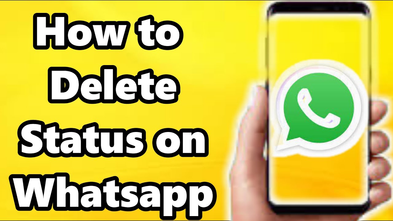 How to Delete Status on Whatsapp - Full Tutorial - YouTube