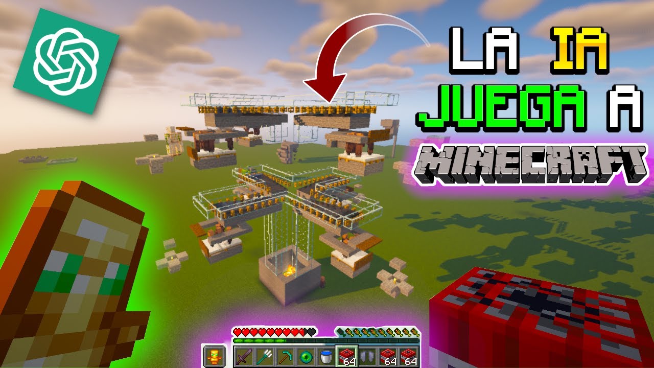 🤖 CHAT GPT juega a MINECRAFT | Parte 2👽 - YouTube
