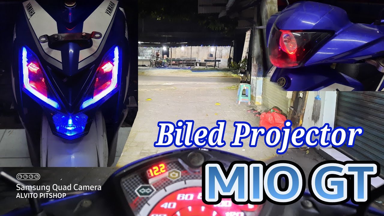 Pemasangan Biled di Mio GT || Mio GT Modifikasi - YouTube