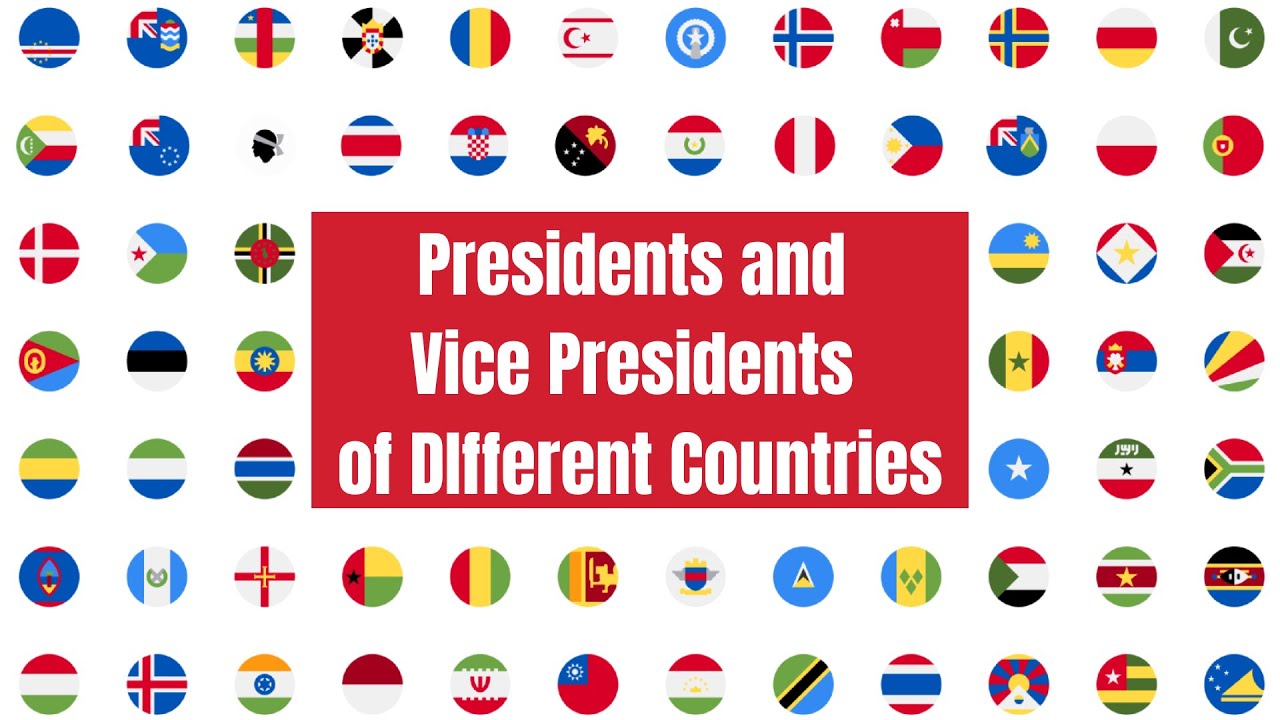 Presidents and Vice Presidents of Different Countries - YouTube