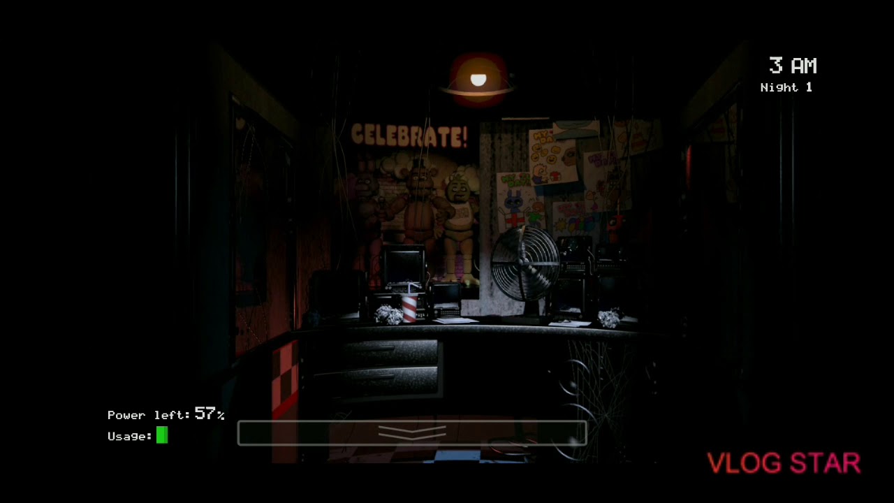 Fnaf :1st night win - YouTube
