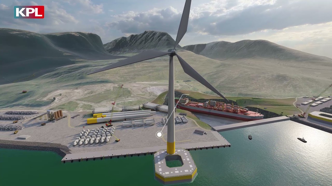 Kishorn Port & Dry Dock Masterplan Expansion - YouTube