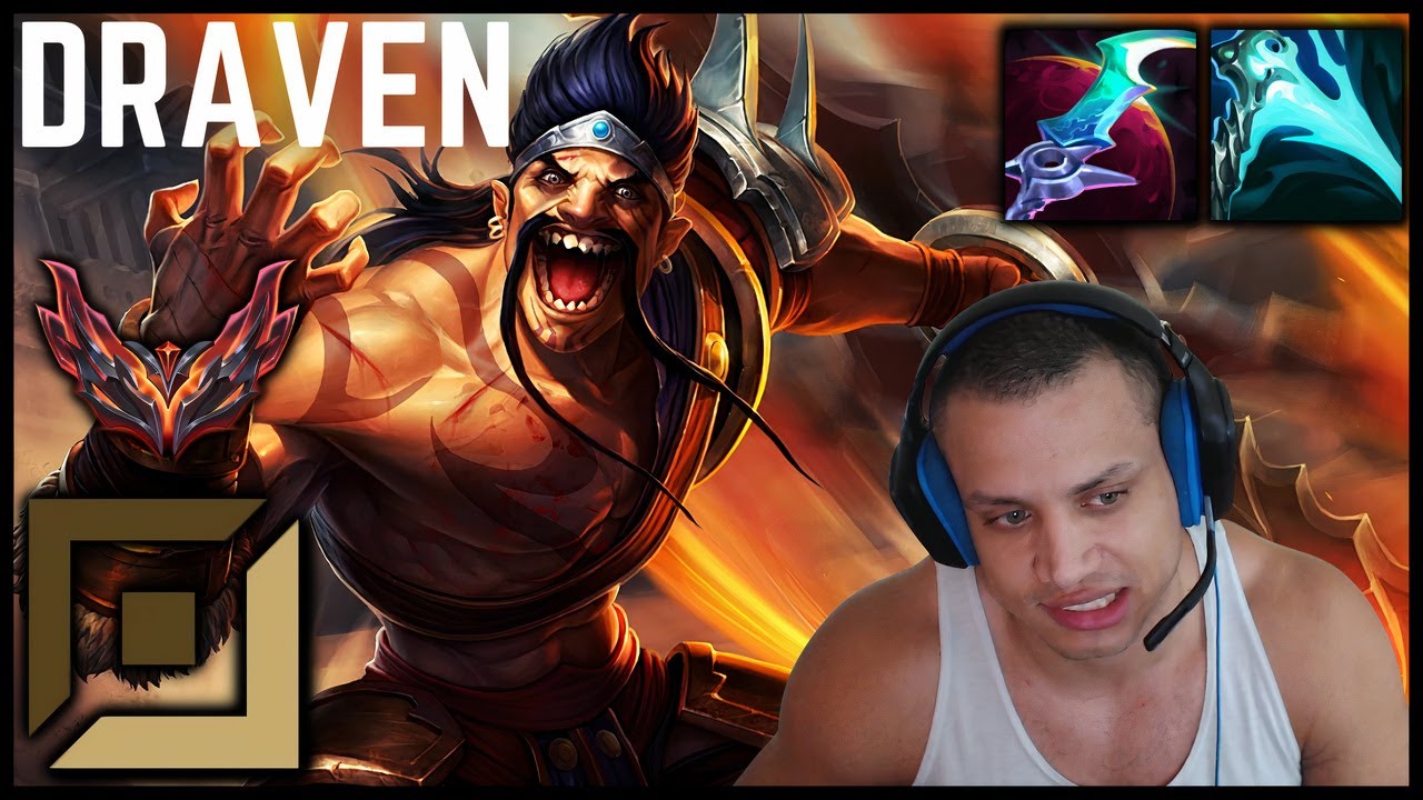 ⚡ Tyler1 WHEN I LOCK IN DRAVEN IT'S GG | Draven ADC Full Gameplay ...