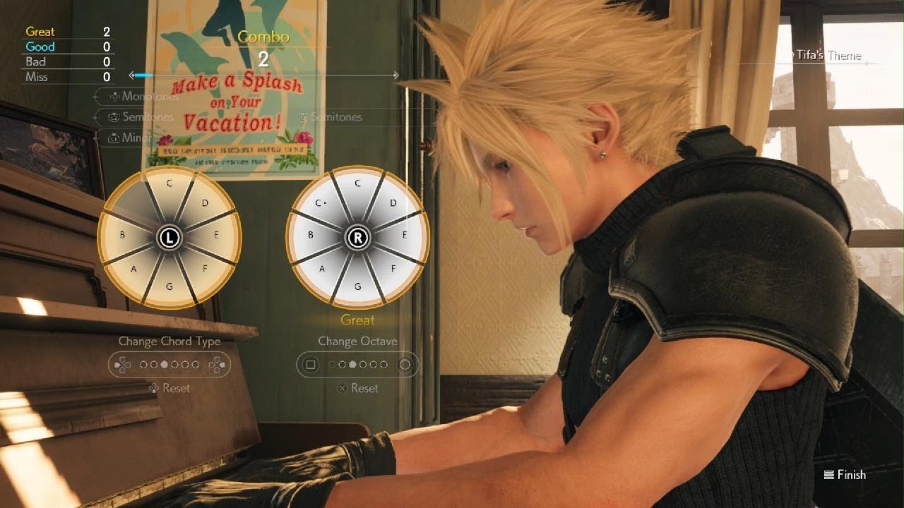 FF7 Rebirth Demo Tifa Music sheet ⭐ - YouTube