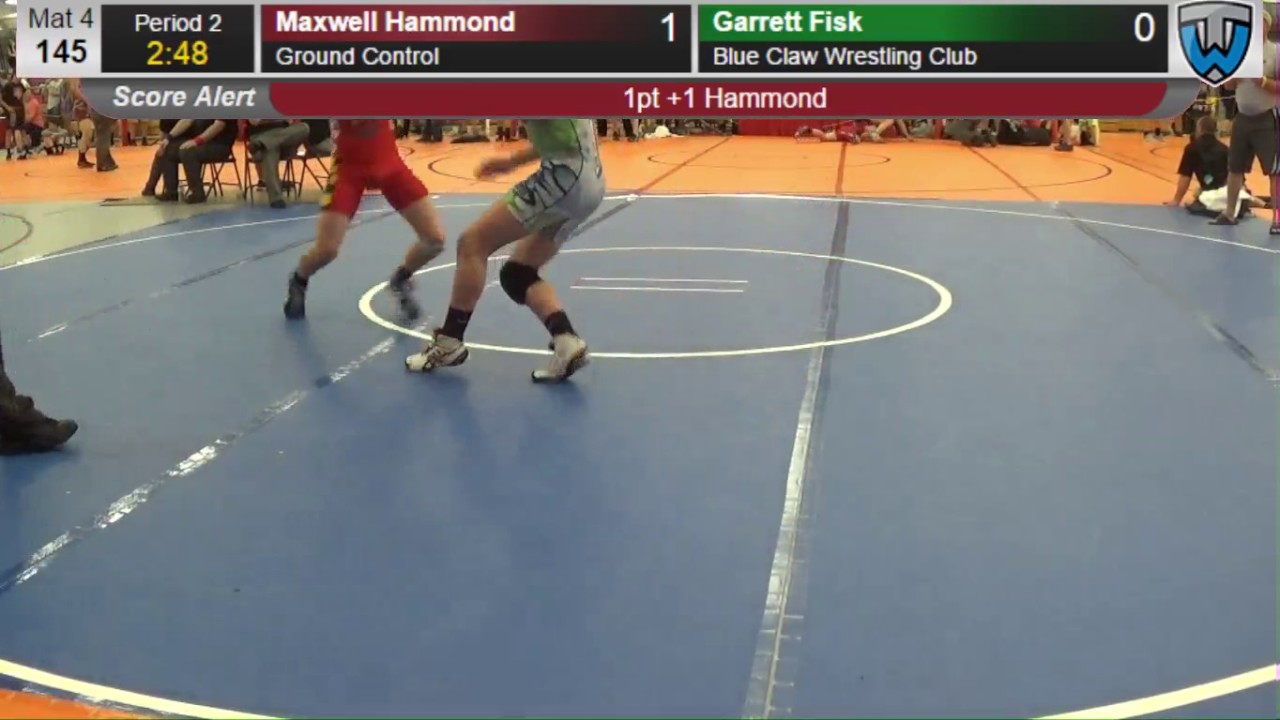 1290 Cadet Men 145 Maxwell Hammond Ground Control vs Garrett Fisk Blue ...