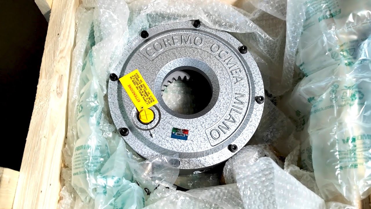 Тормоз водоохлаждаемый COREMO OCMEA W125 A0009 - YouTube