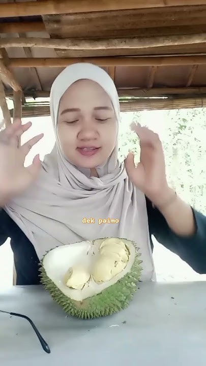 Baru ini makan durian jatuh dari pohon nya #shorts #dailyvlog - YouTube