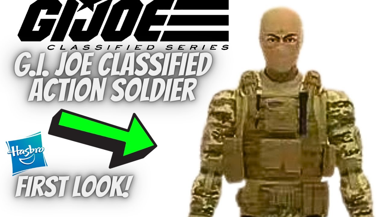 G.I. Joe Classified Action Soldier Figure First Look!! - YouTube