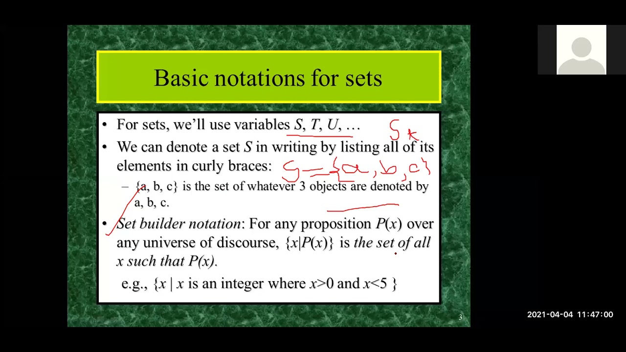 mat 233_ Lecture 7 _ Set Theory - YouTube
