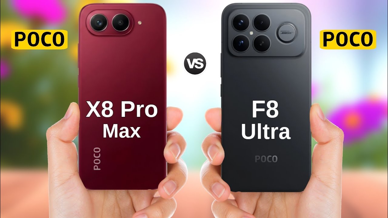 Poco X8 Pro Max 5G vs Poco F8 Ultra 5G || Full Comparison - YouTube
