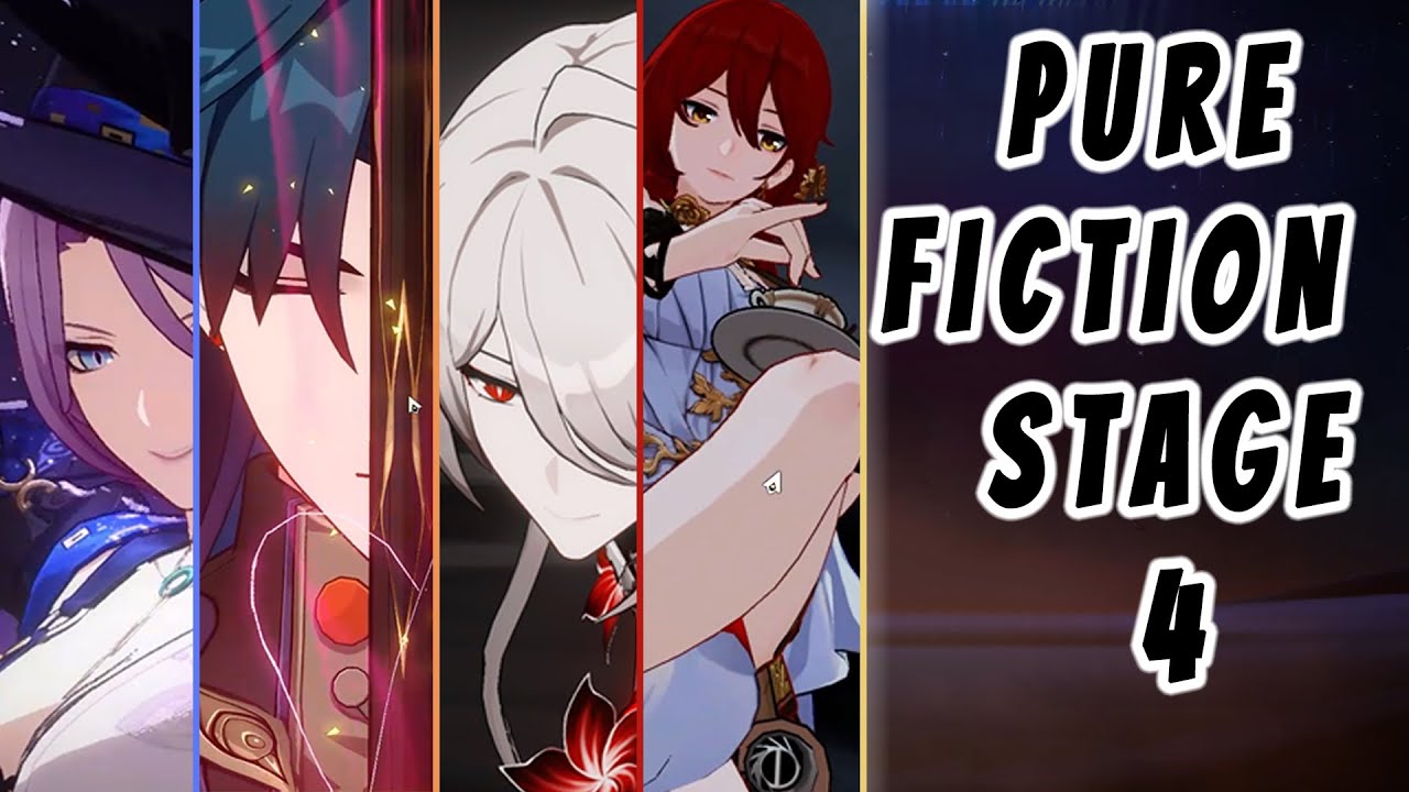 New Pure Fiction Stage 4 Complete Full Star V2.4 - Honkai Star Rail - - YouTube