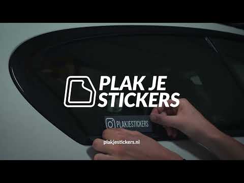 Instagram sticker - Plakjestickers.nl