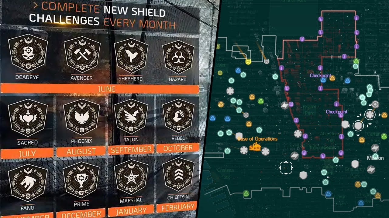 THE DIVISION - UPDATE 1.8.2 SHIELDS | EVERYTHING YOU NEED TO KNOW ...