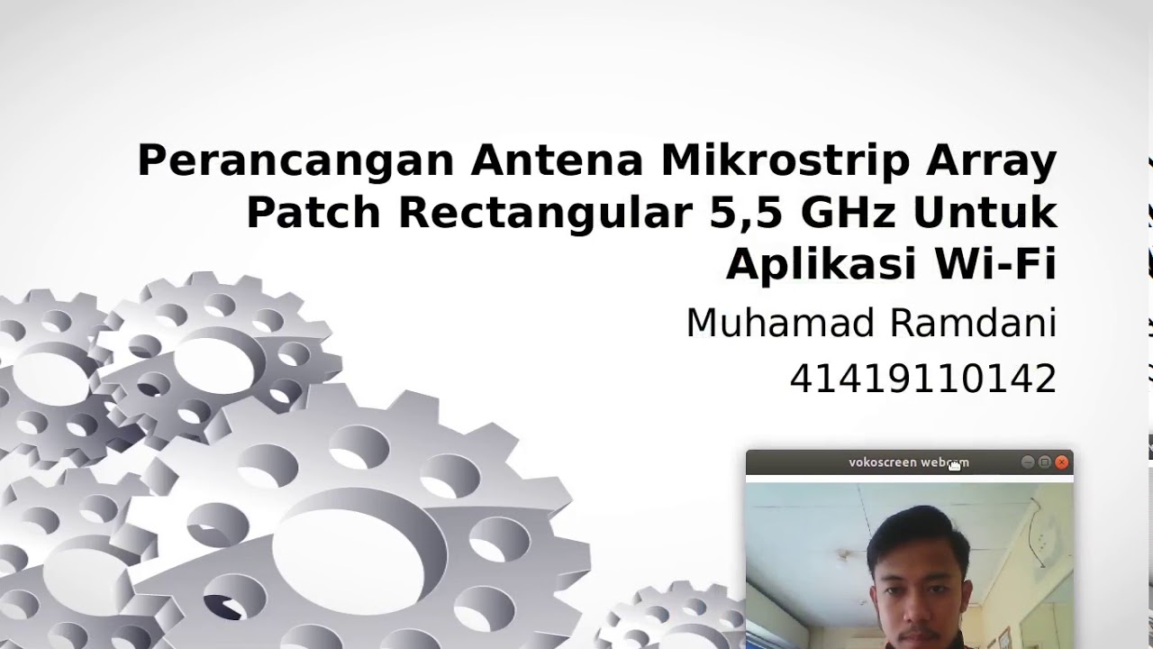 Muhamad Ramdani - Presentasi TB 1&2 Antena dan Propagasi - YouTube