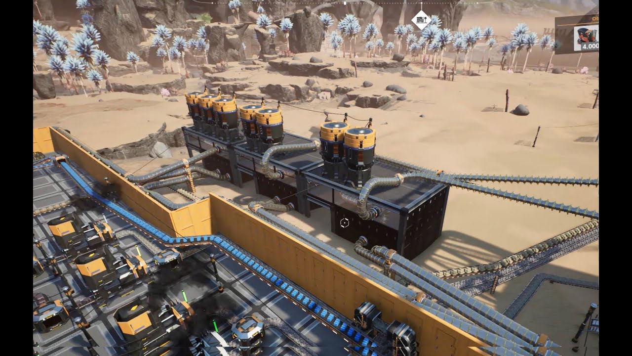 Satisfactory - Compact 2-way hypertube accelerator cannon blueprint ...