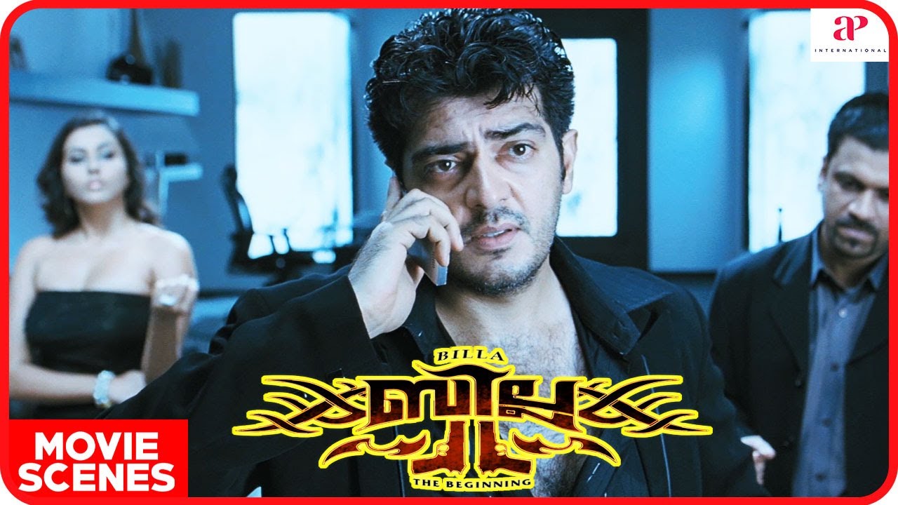 Billa Movie Scenes | Ajith reveals truth to Nayanthara | Ajith Kumar ...