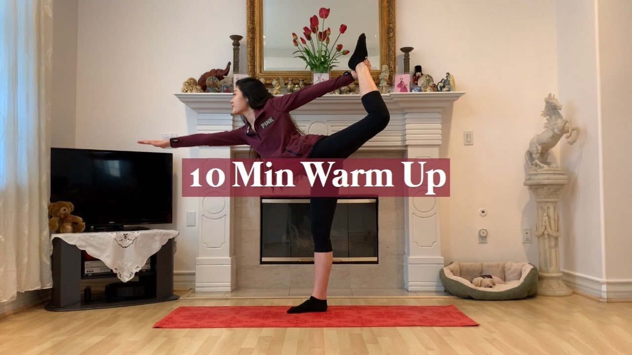10 Min Warm Up | calm & slow stretching - YouTube