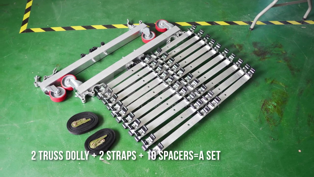 Tourgo Aluminum Truss Trolley Dolly for Transportation - YouTube